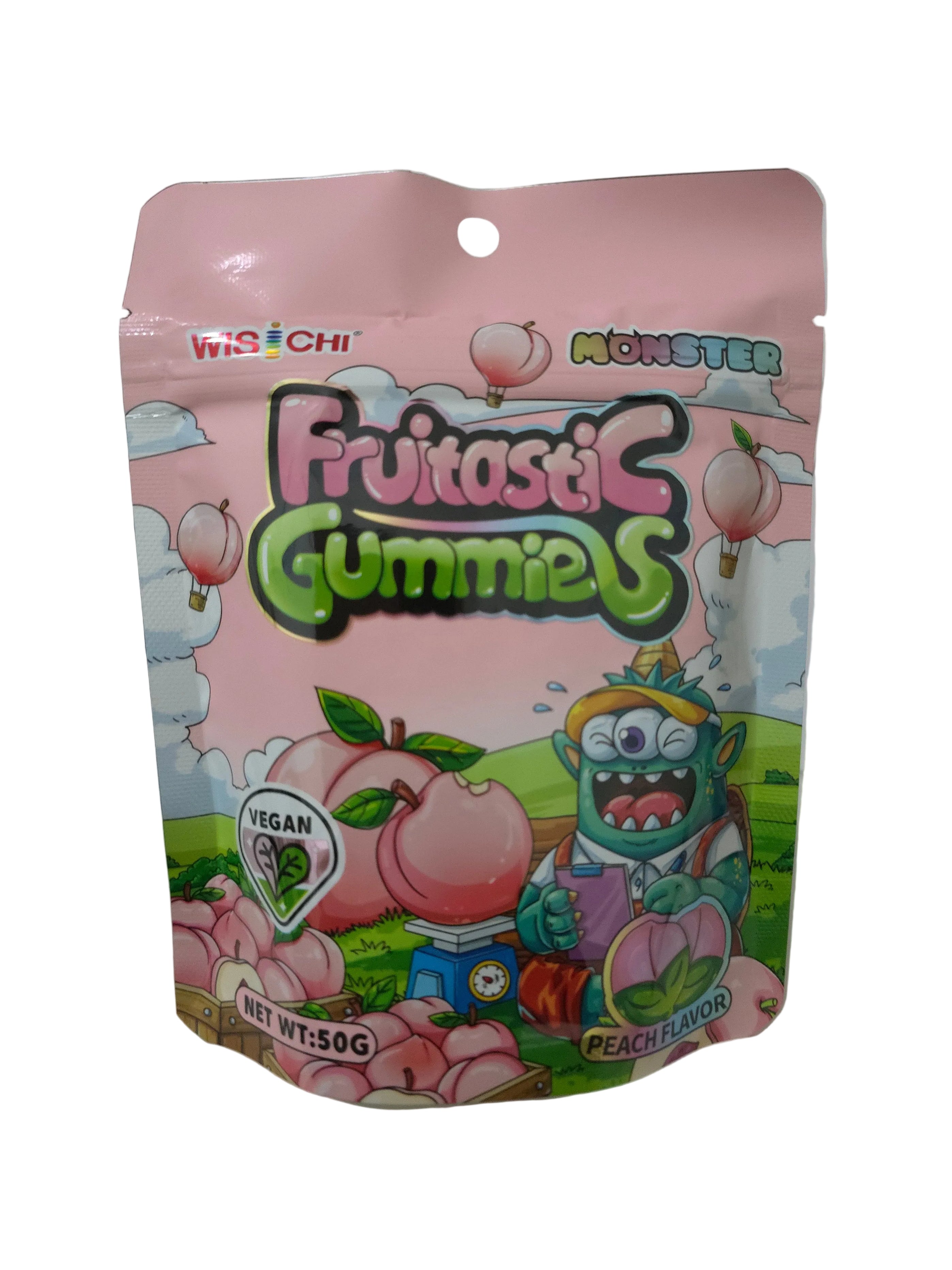 Monster Fruitastic Gummies Peach 50g – Abu Amir Convenience